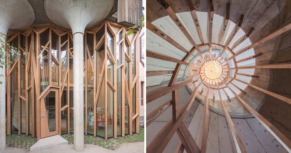 LOCALARCHITECTURE extends rudolf steiner school in geneva