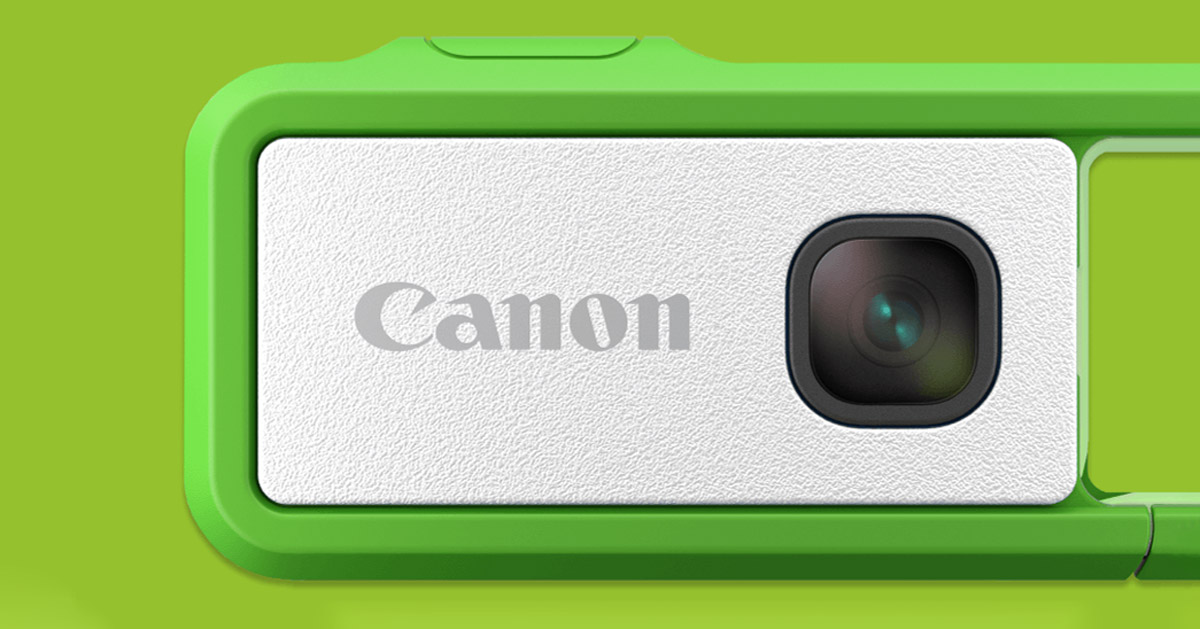 canon launches tiny clip-on camera the size of a USB flash drive