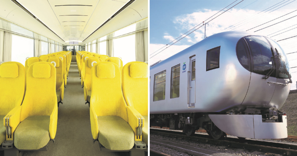 kazuyo sejima designs 'laview' train to feel like a living room