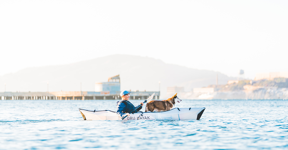 origami-inspired oru kayak inlet folds from box-to-boat in 3 minutes