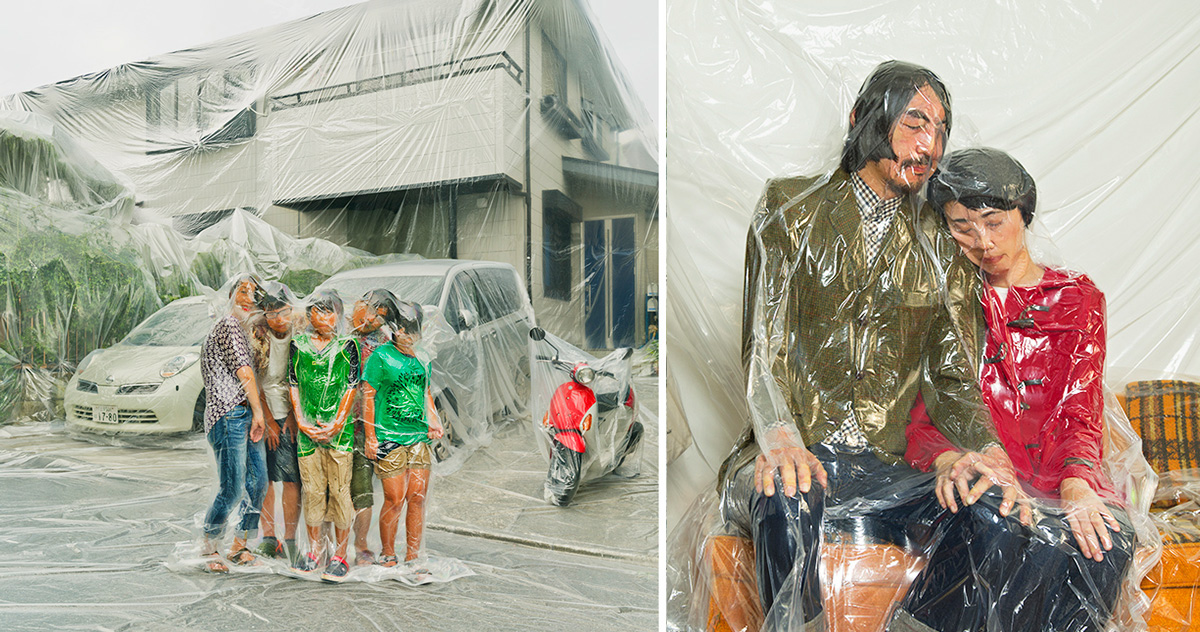photographer hal vacuum-seals families together with their homes