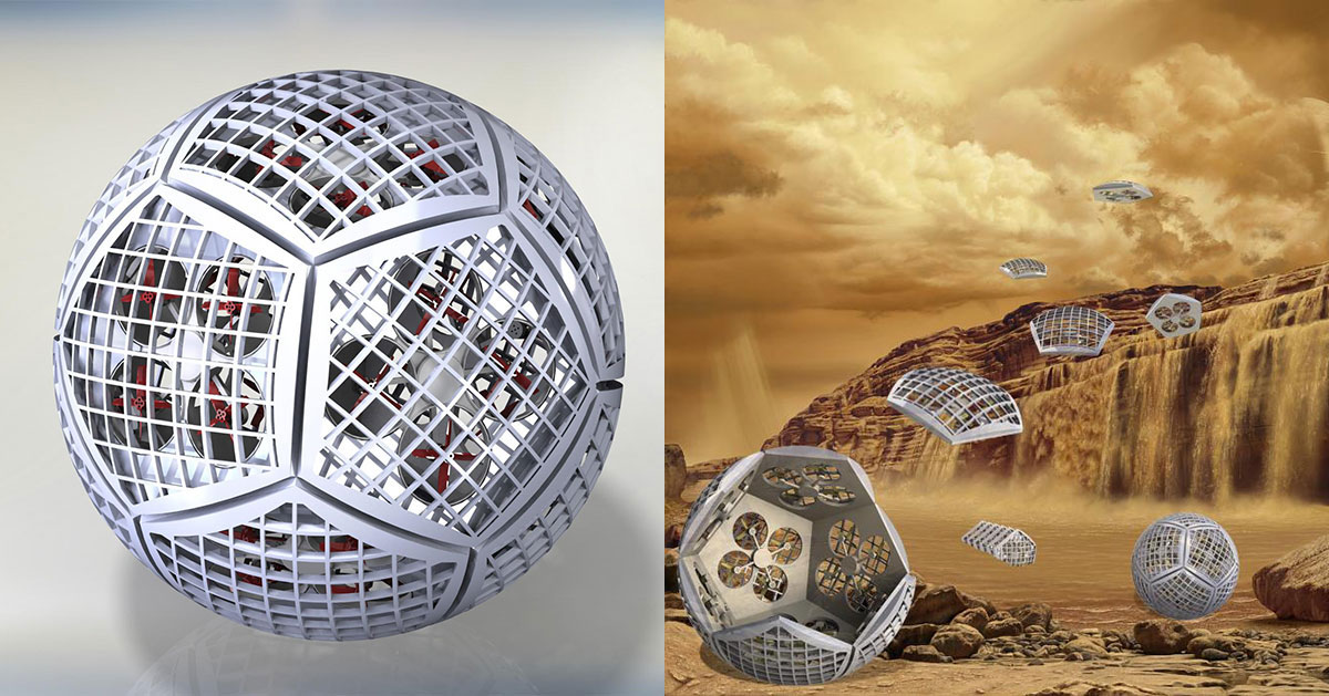 NASA unveils shapeshifting transformer robot to explore titan
