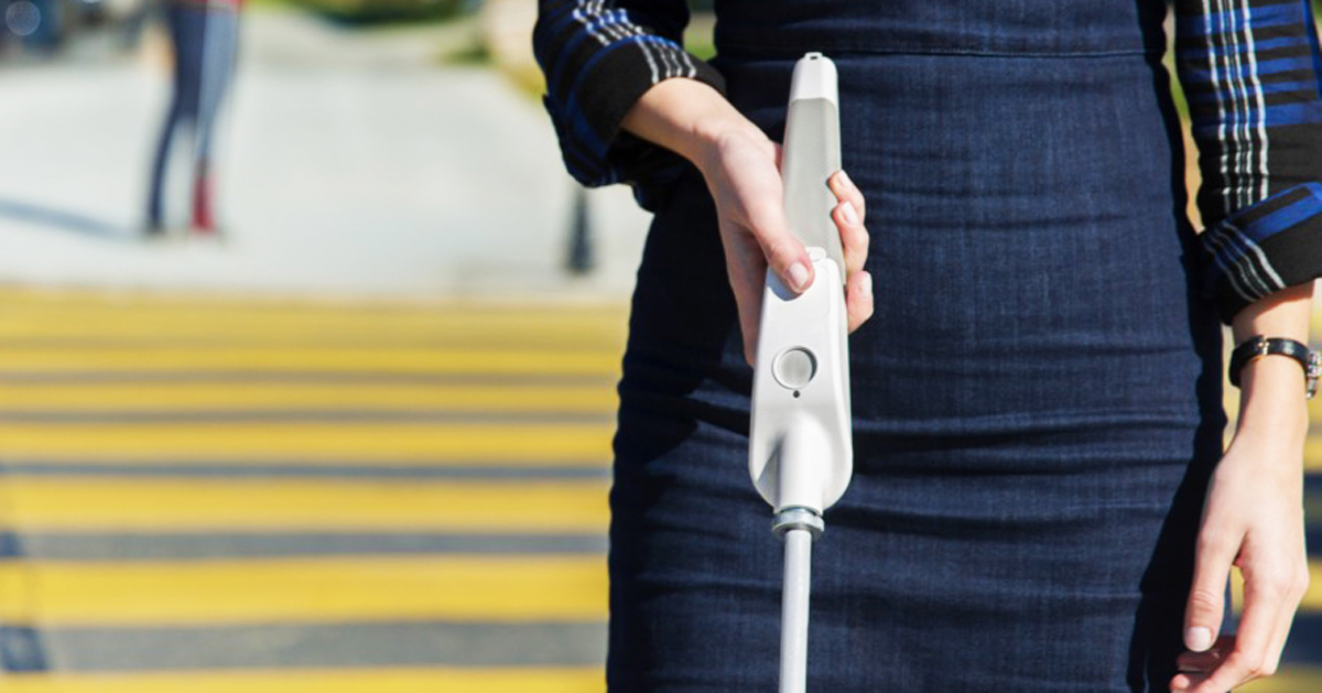 blind inventor creates 'smart cane' that uses google maps to navigate ...