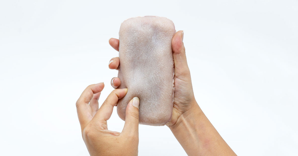 scientists develop faux-flesh to give touch devices a 'skin-on' interface