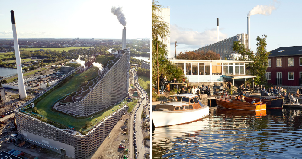 nils koenning photographs BIG's copenhill energy plant in copenhagen