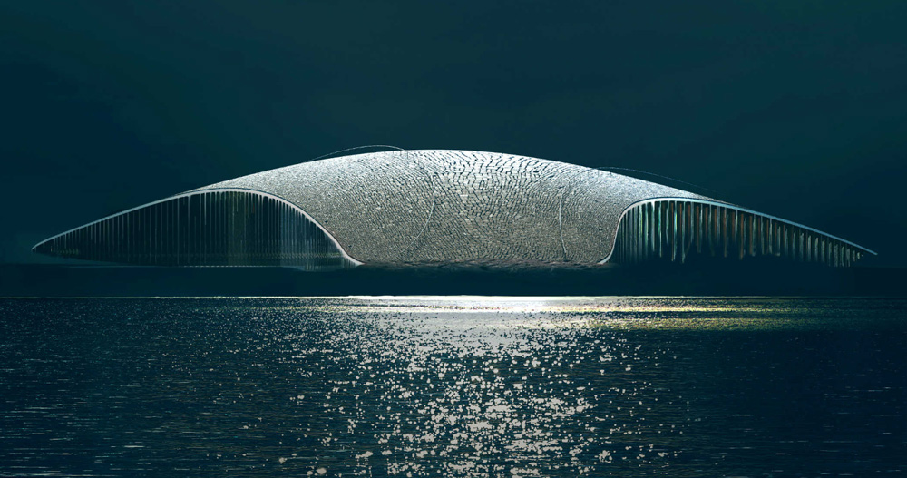 dorte mandrup selected to build 'the whale' inside the arctic circle