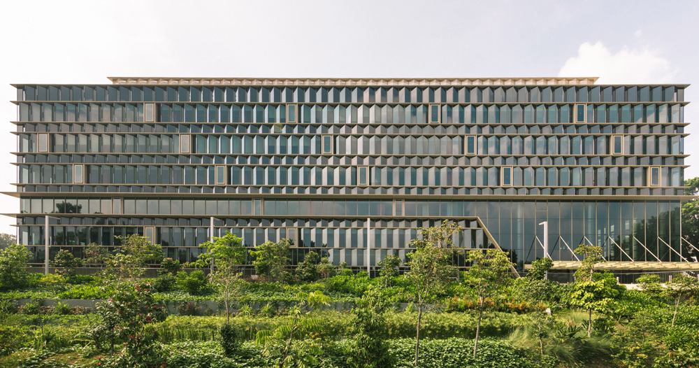serie completes flagship building at singapore science park