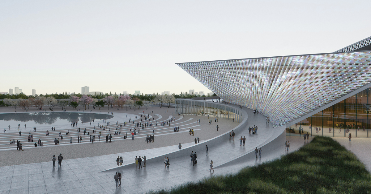 snøhetta wins competition to design the new xingtai grand theater in china