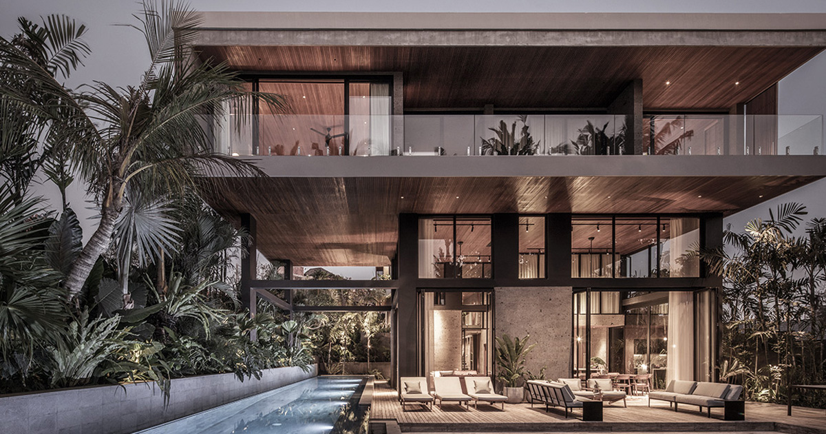 alexis dornier builds river house in bali using reclaimed timber and ...