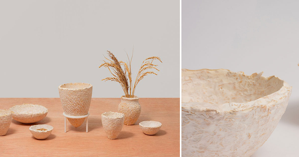 craft combine creates a homeware collection of a fungus-like material