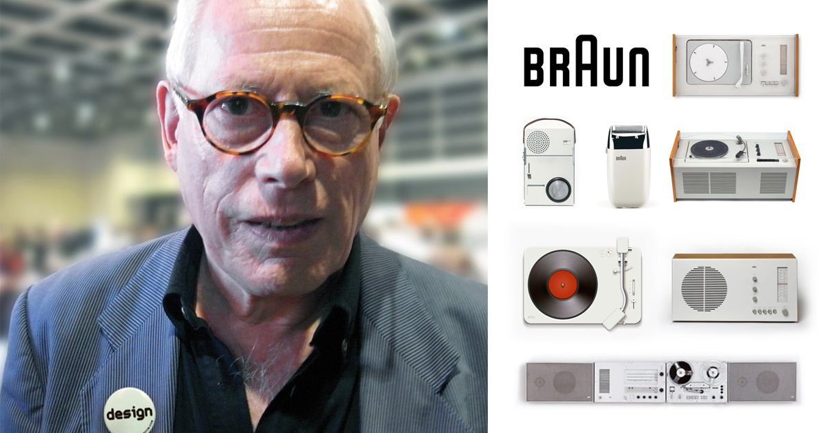 dieter rams in unreleased video interview from 2000, treasures on tape