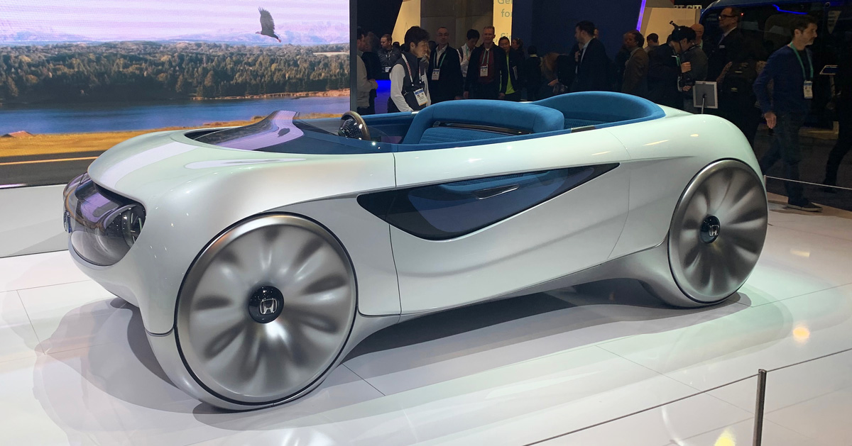 the honda augmented driving concept lets drivers change lanes by ...