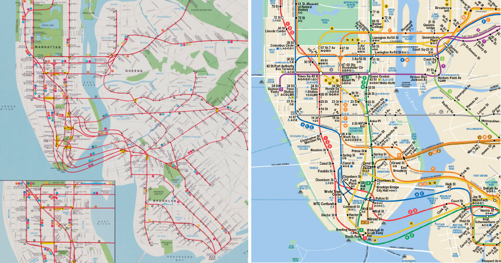 michael hertz, designer of new york city's subway map, dies at 87