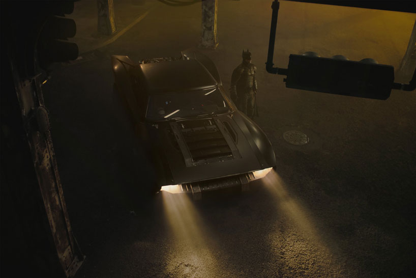 first look at batman's new muscle-car-inspired batmobile