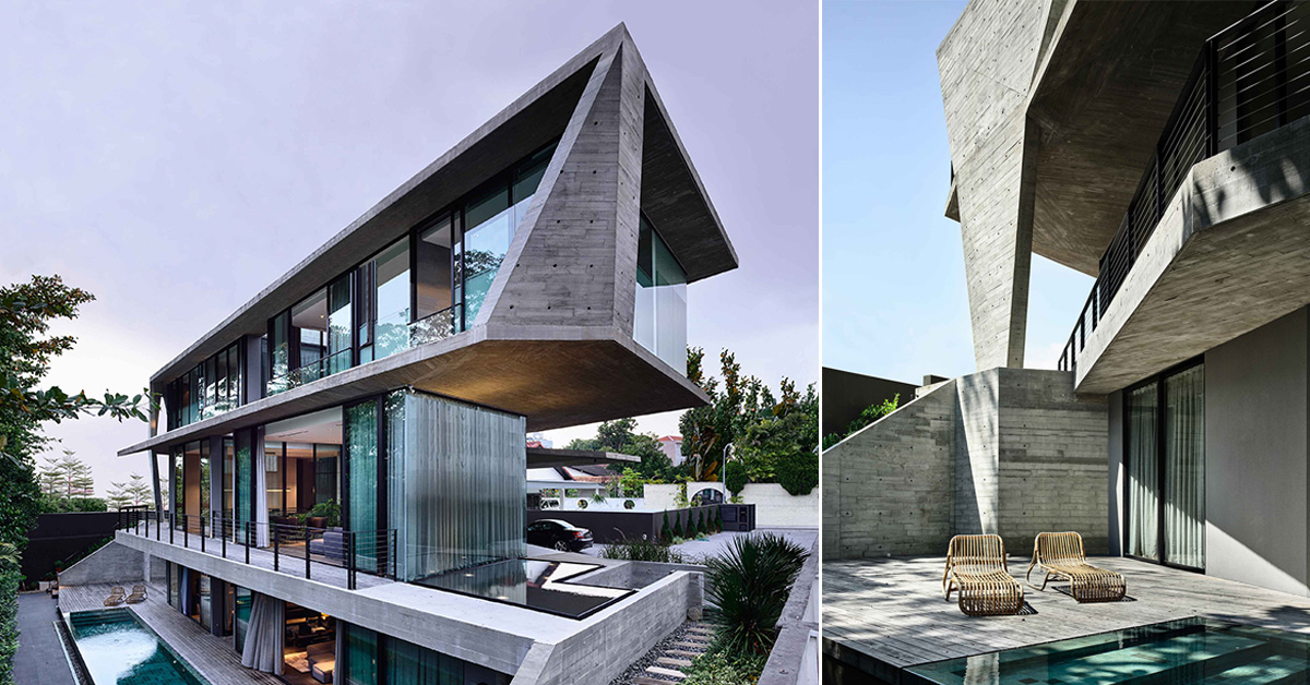 park + associates directs starck house towards a green, private ...