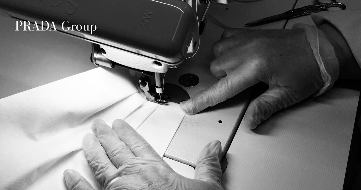 prada to produce medical overalls and masks in response to COVID-19