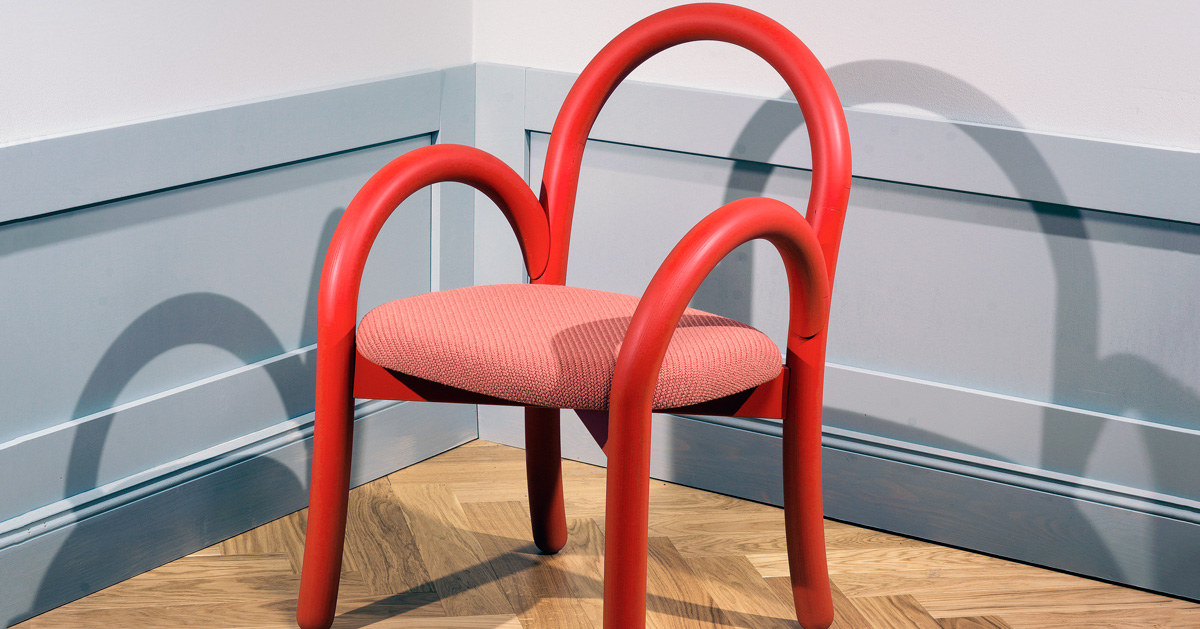 curved contours define thomas sandell's goma chair collection for made ...