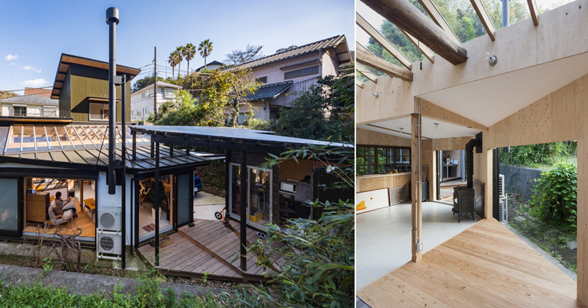 atelier ryo abe renovates japanese wooden shed into house & atelier ...