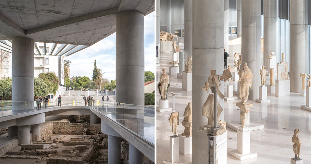 bernard tschumi's acropolis museum photographed by danica o. kus