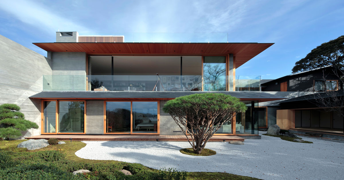 CUBO design architect completes T3 house in kamakura, japan