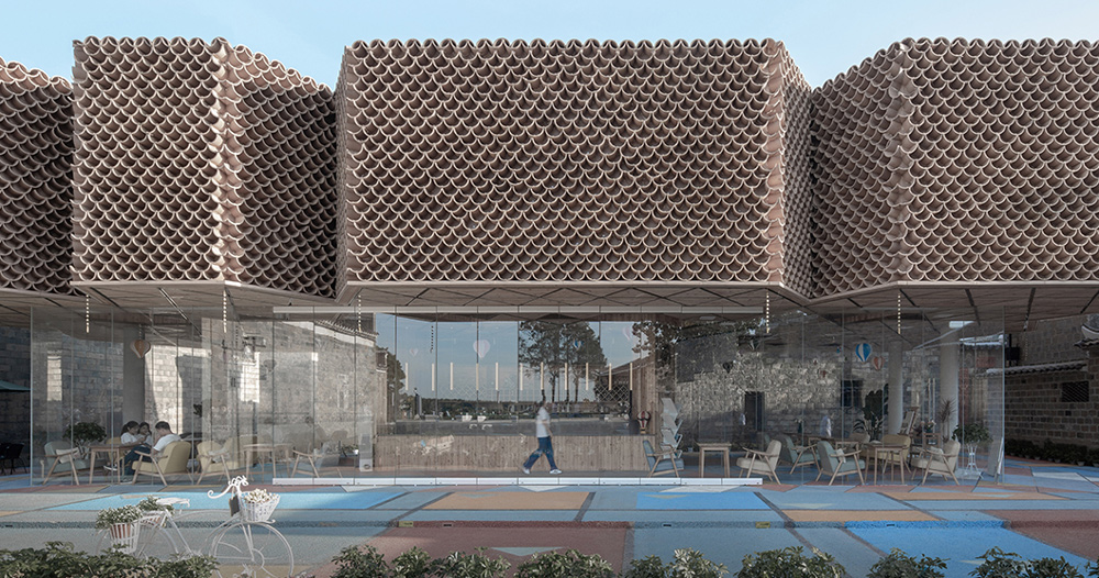 NEXT architects revitalizes chinese village to create vibrant art community