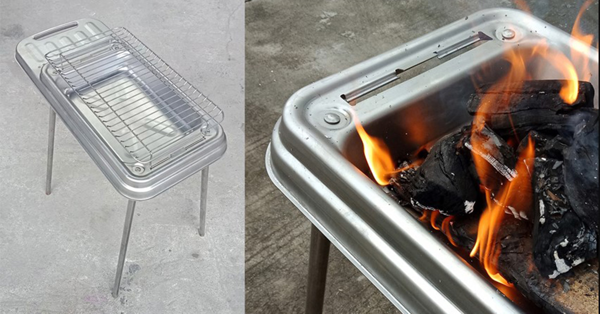 carrefour's 'hyba bbq s20' is a low-cost, easy-to-use instant barbecue