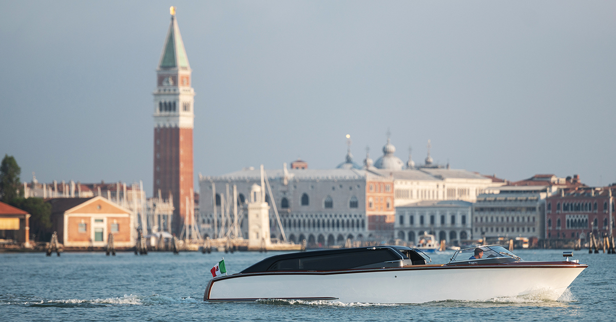 Water Taxi In Venice