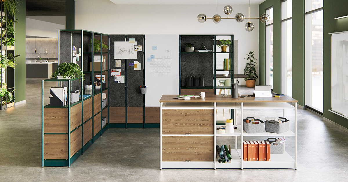 modular steelcase flex active frames adapt post-pandemic workspaces