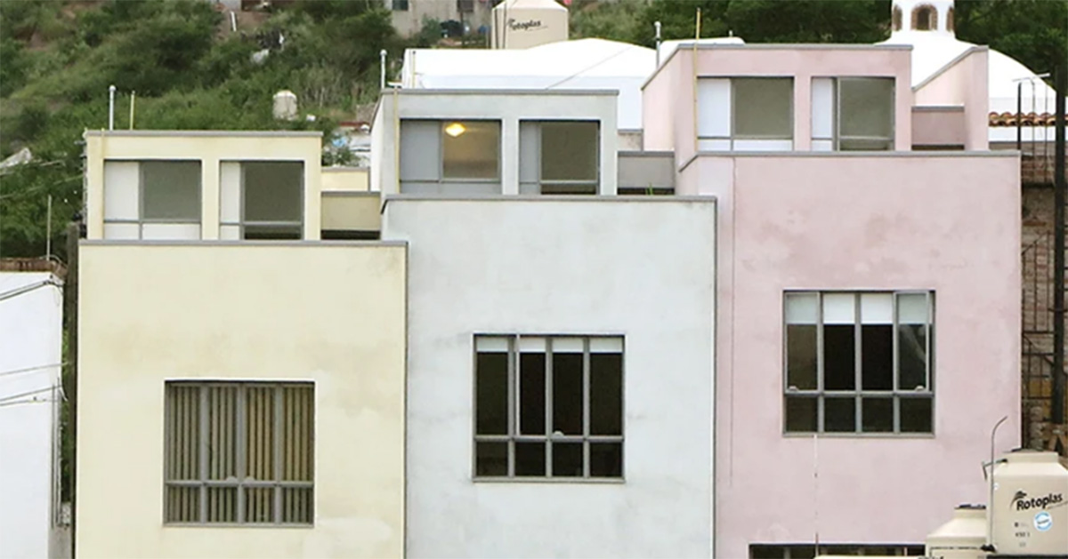 lucía and abelardo villers build staggered terraced houses within ...