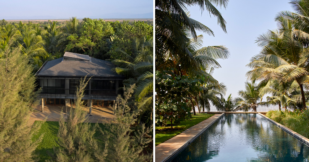 architecture brio rebuilds a beach house in alibag, india