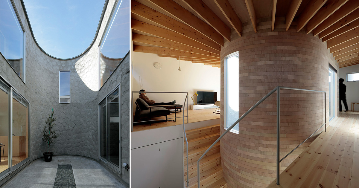 house + dance studio by international royal architecture in japan