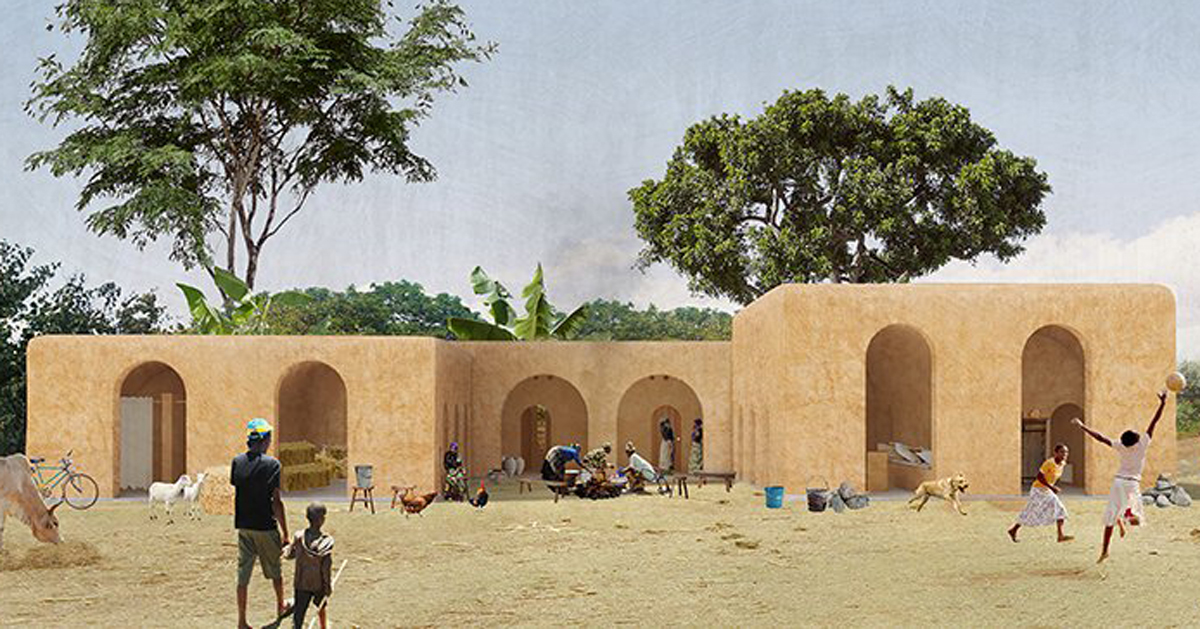 architects use the ancient nubian vault as a modern solution for tanzania