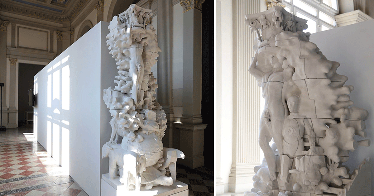 Concrete Carving Creations DIY Concrete Face Garden Sculpture Made