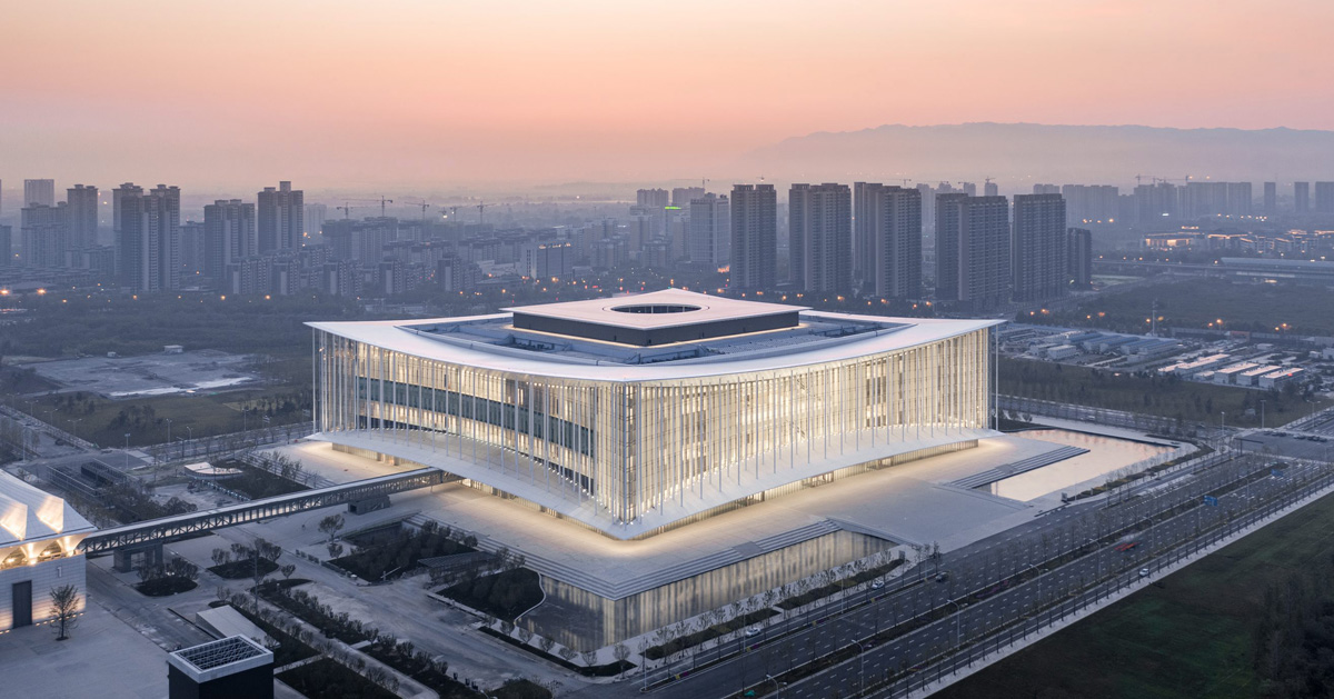 gmp architekten completes construction of silk road international ...