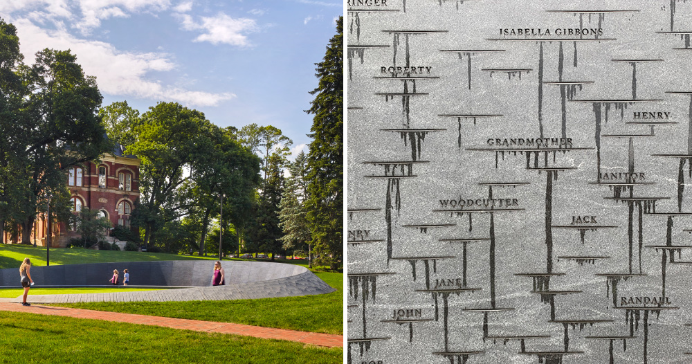 memorial to enslaved laborers inaugurated at the university of virginia