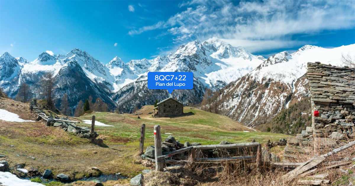 google's plus codes set a digital address for every location in the world