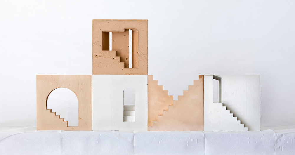 marià castelló's 'architecture fragments' can be endlessly reconfigured
