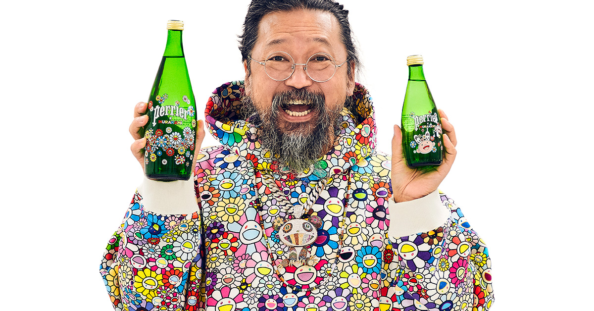 takashi murakami interview on his new collaboration with perrier ...