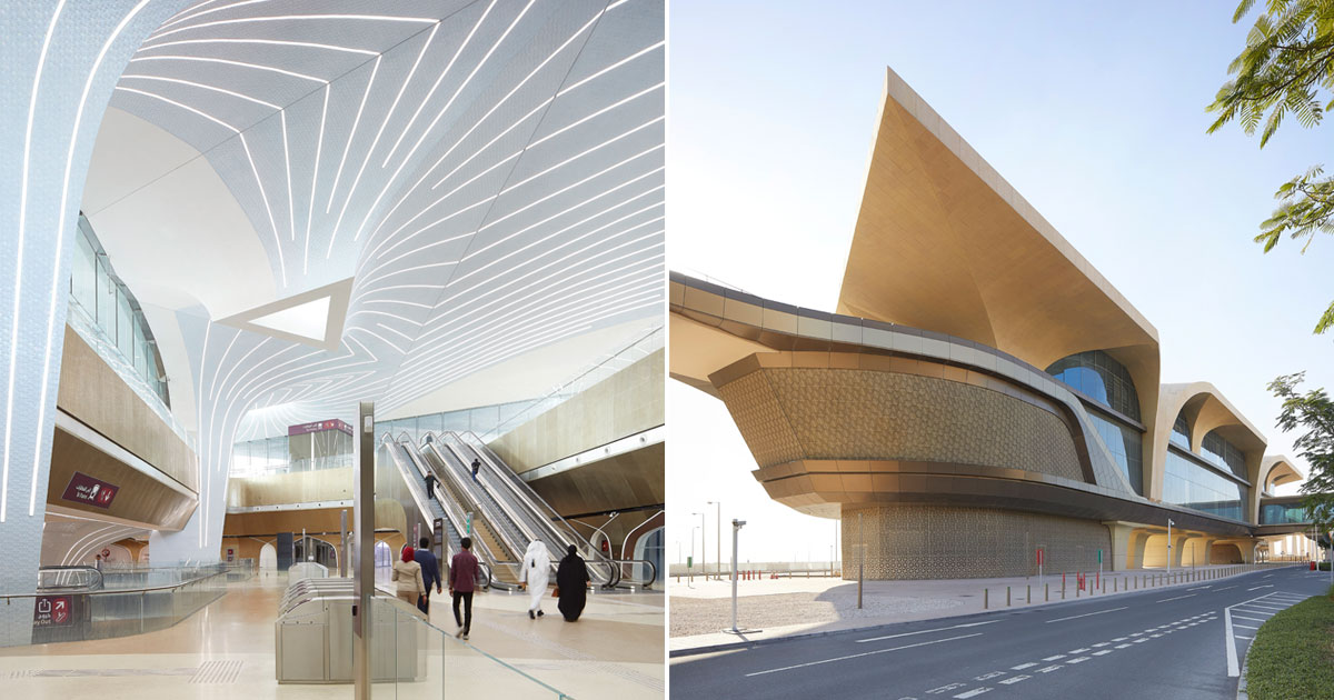 Unstudio Designs Stations For Phase One Of The Doha Metro UNStudio