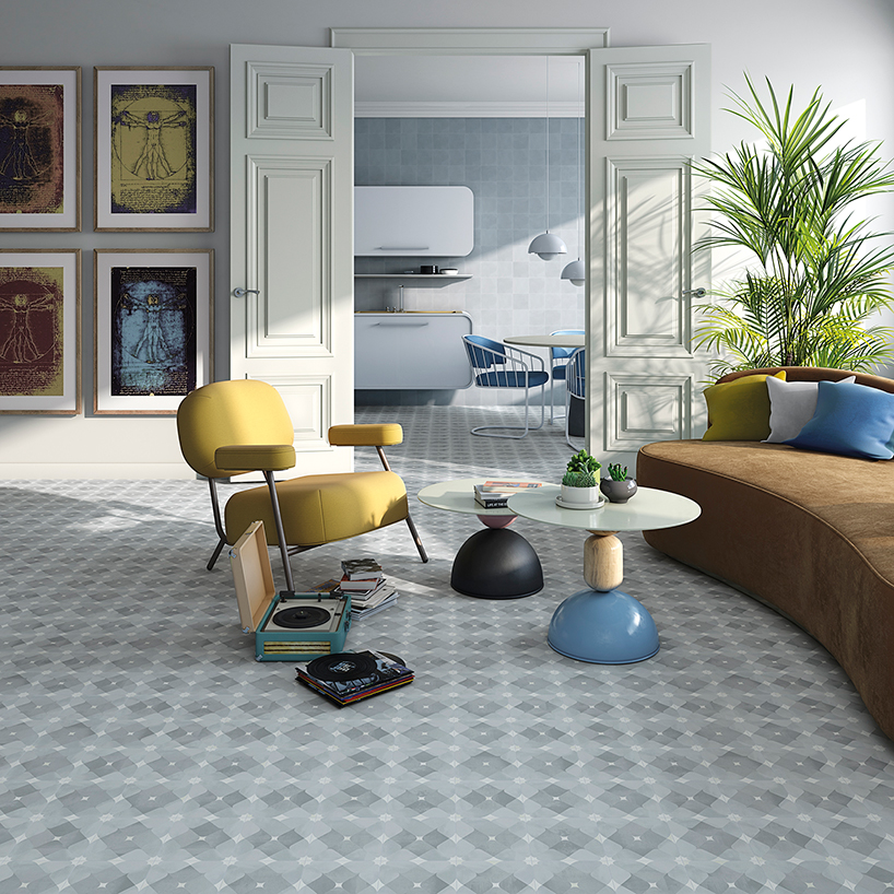 vives pop tile collection renews patterns, colors and vibes of 1960s