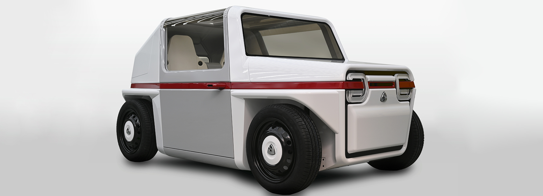 AZAPA-FDS concept is an ultra-compact, hydrogen-cell two-seater car