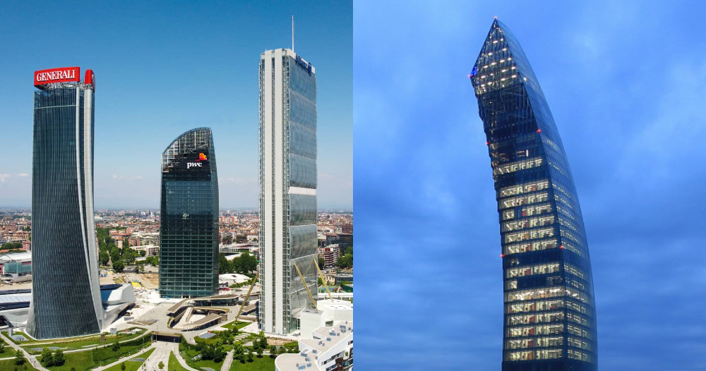 citylife reveals first images of daniel libeskind's PwC tower in milan
