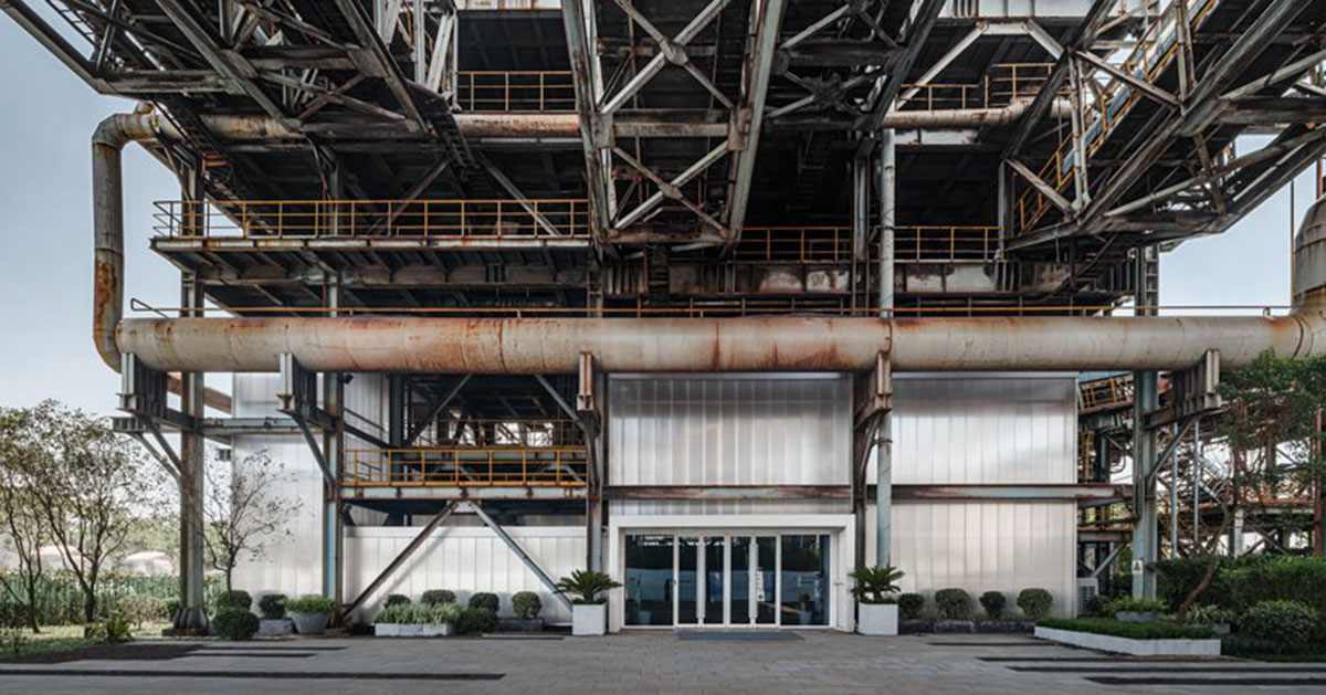 kokaistudios transforms old shanghai factory into multifunctional ...