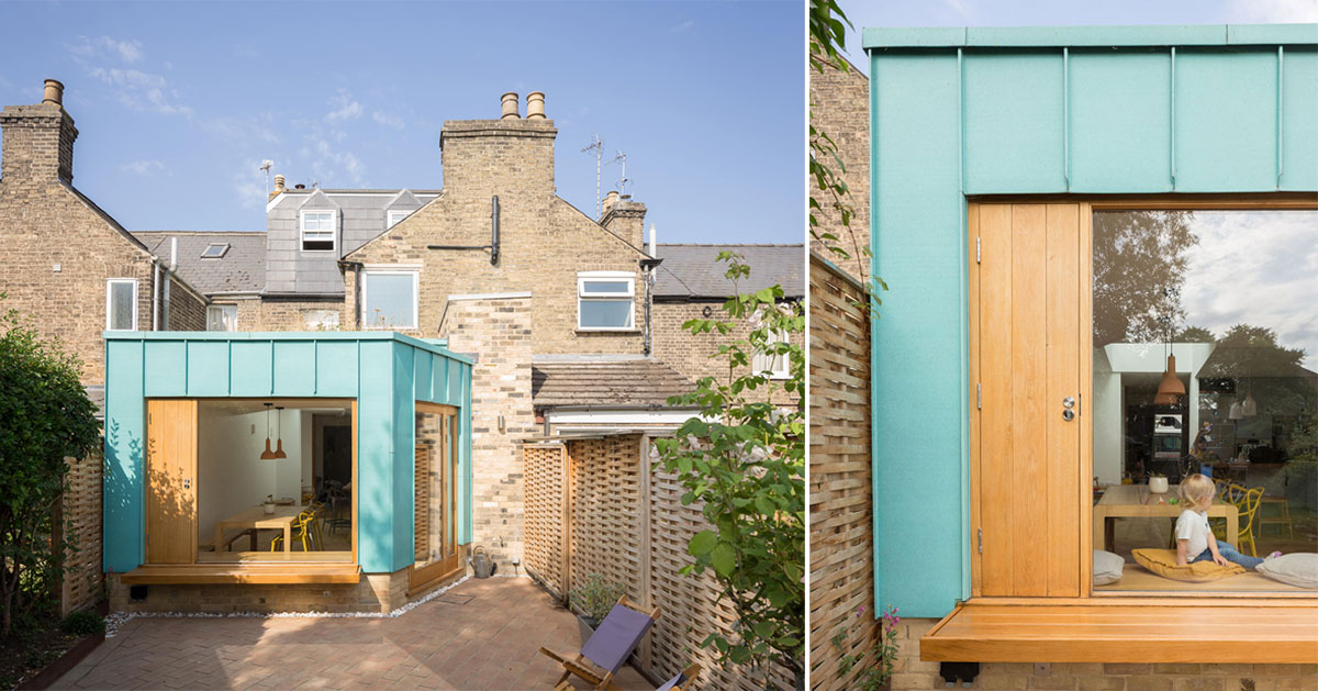 BBA completes colorful copper-clad extension to victorian mid-terrace ...