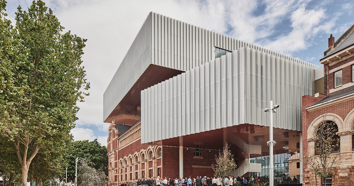 WA museum boola bardip, designed by hassell + OMA, opens