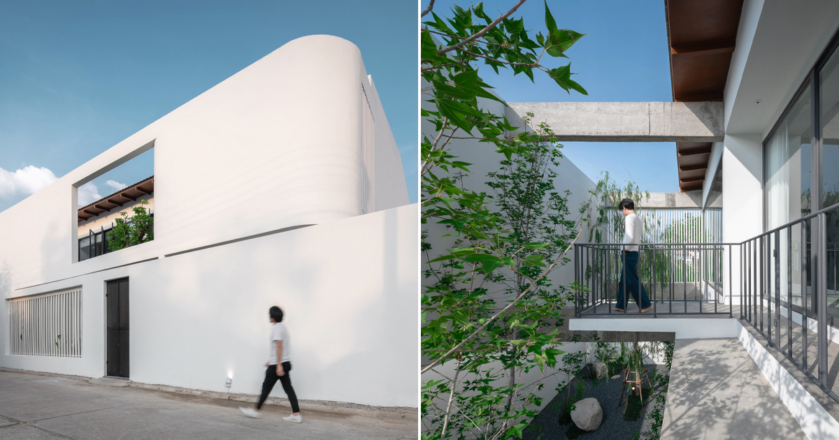 inly studio prioritizes privacy for 'the hidden' house in chiang mai ...