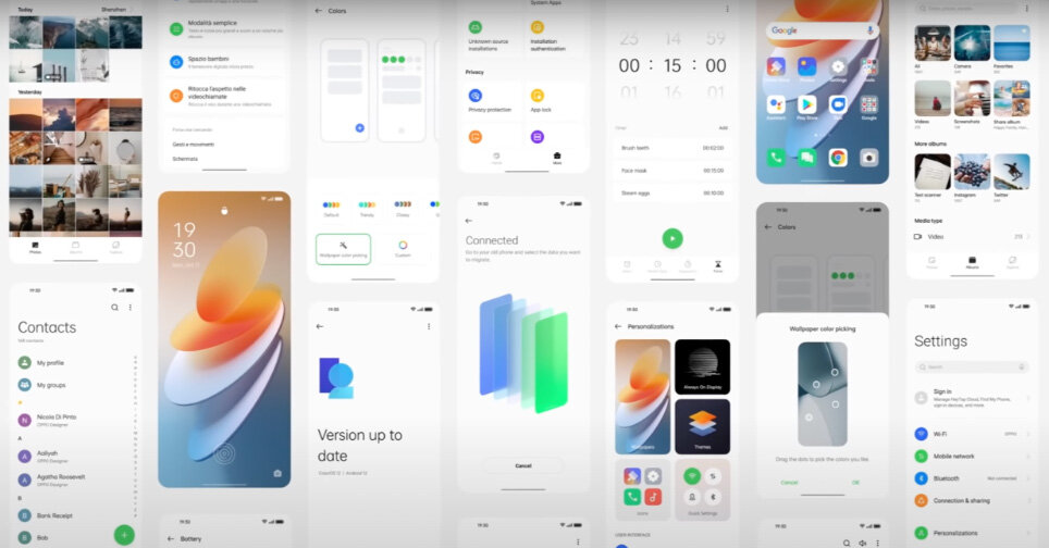 OPPO ColorOS 12 enriches smartphone function with less-is-more visual