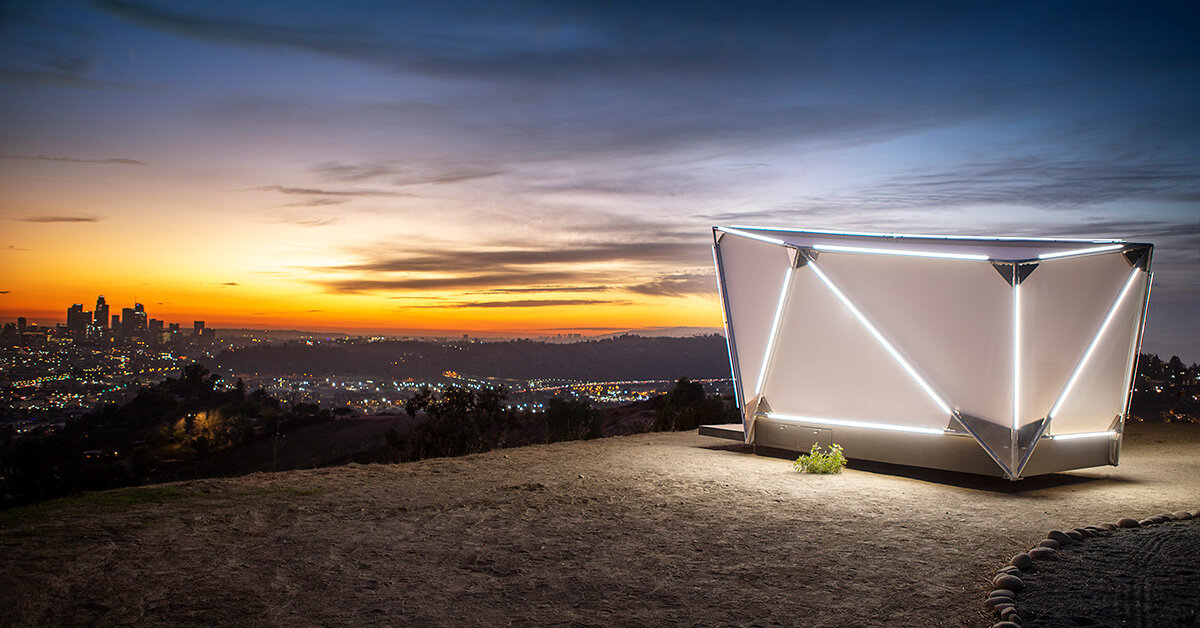 former tesla & spaceX designers create jupe, a prefab urban pod