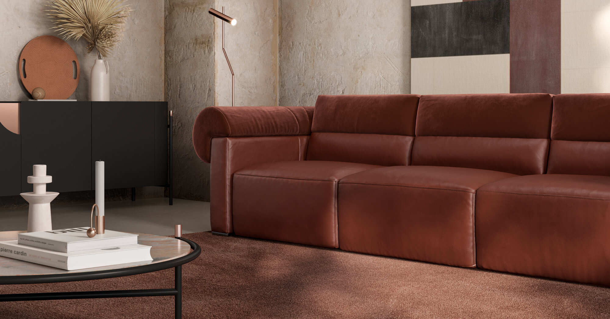 fabio novembre reinterprets the sofa archetype with the natuzzi new classic