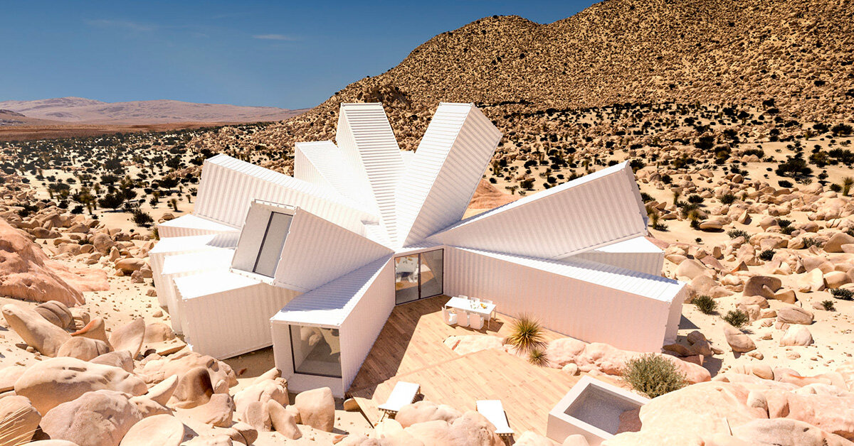 the joshua tree container home is up for sale for $3.5M and it hasn't ...